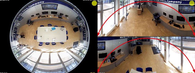 See and monitor an entire room with just one camera - Surveillance Secure